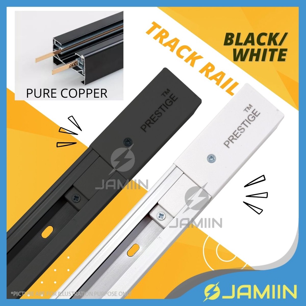 [1MTR] PRESTIGE PREMIUM LED Track Rail Aluminium Light Bar Tracklight ...