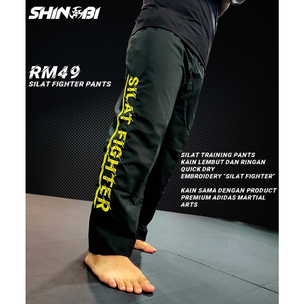 SHINOBI Ultralight Colling Silat Training pants Taekwondo MMA | Shopee ...