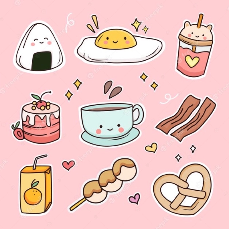 cute sticker rm0.30-rm1.00 | Shopee Malaysia