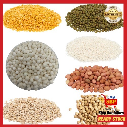 SBP Kacang hijau kacang parapu Kacang kudaKacang tanahSago Kasar ...