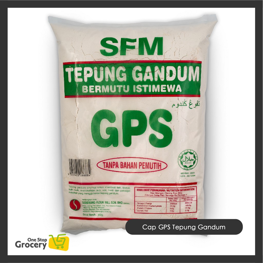 Cap GPS Tepung Gandum 850g | Shopee Malaysia