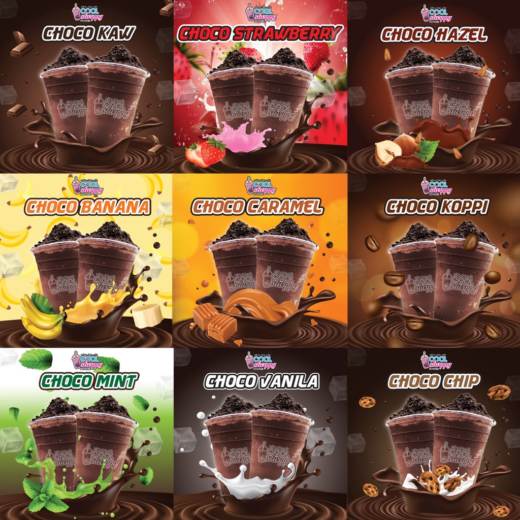 [READY STOCK] SET PERMULAAN PERNIAGAAN AIR COKLAT MIX PELBAGAI PERISA ...