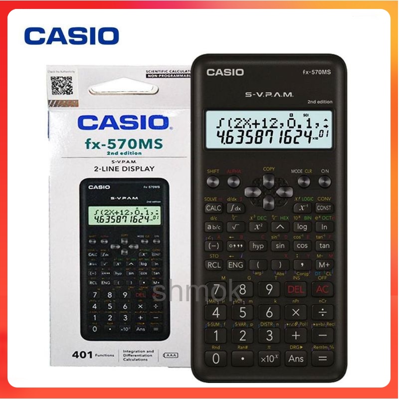 Casio fx-570MS SCIENTIFIC CALCULATOR (OEM ) | Shopee Malaysia