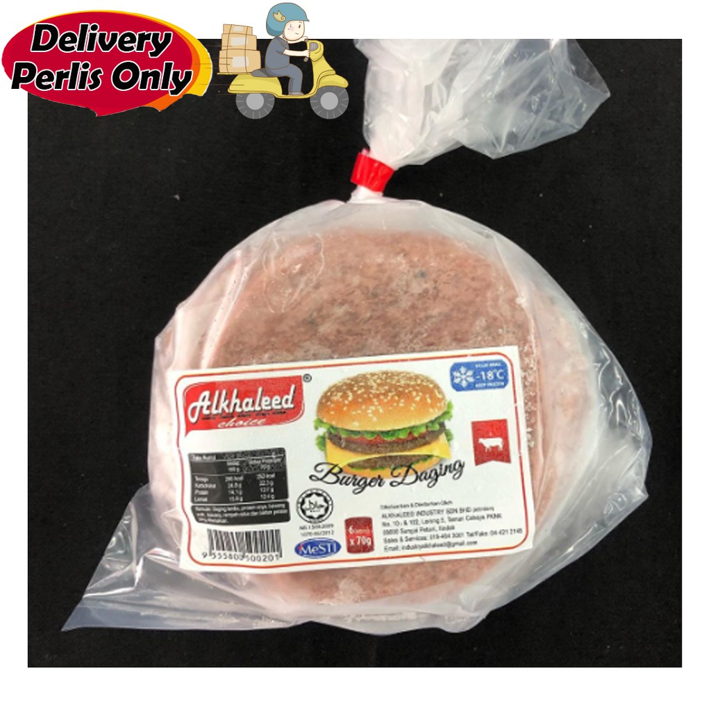 Al Khaleed Burger Ayam/Daging/Kambing | Shopee Malaysia