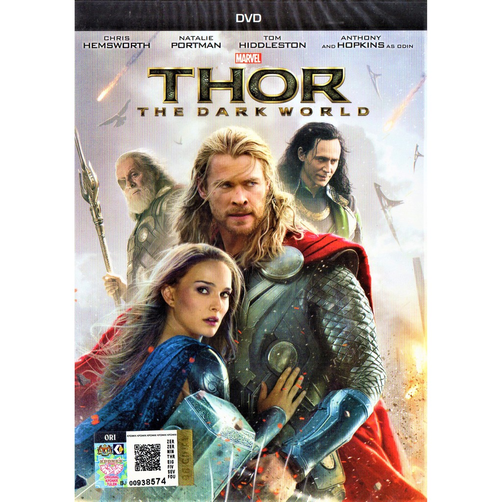 THOR - The Dark World ( DVD ) [ Chris Hemsworth Natalie Portman Tom ...