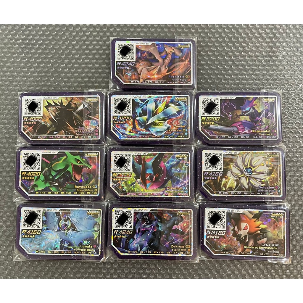 POKEMON GAOLE MALAYSIA VERSION PART 4 - 5***** SINGLES (READY STOCK ...