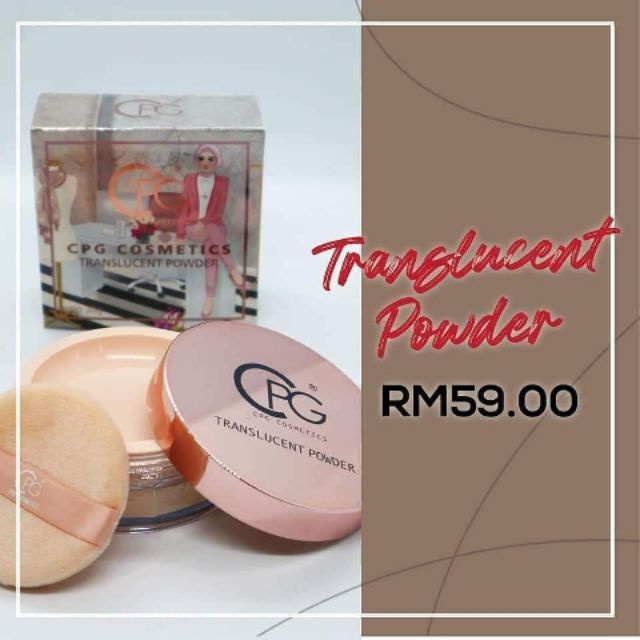 Cpg loose powder (cik Puan gojes) | Shopee Malaysia
