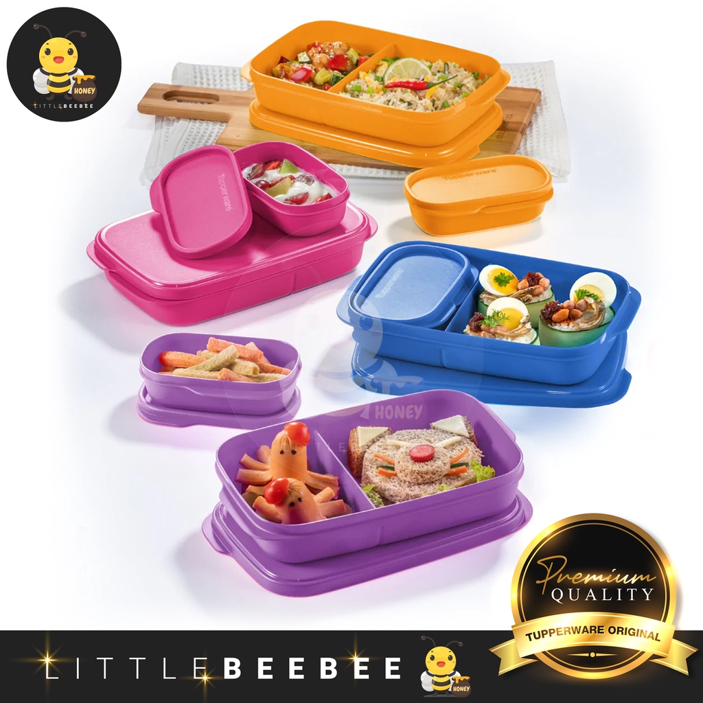 Tupperware Foodie Buddies Lunch Box (1pc) / Bekas Makanan / Food ...