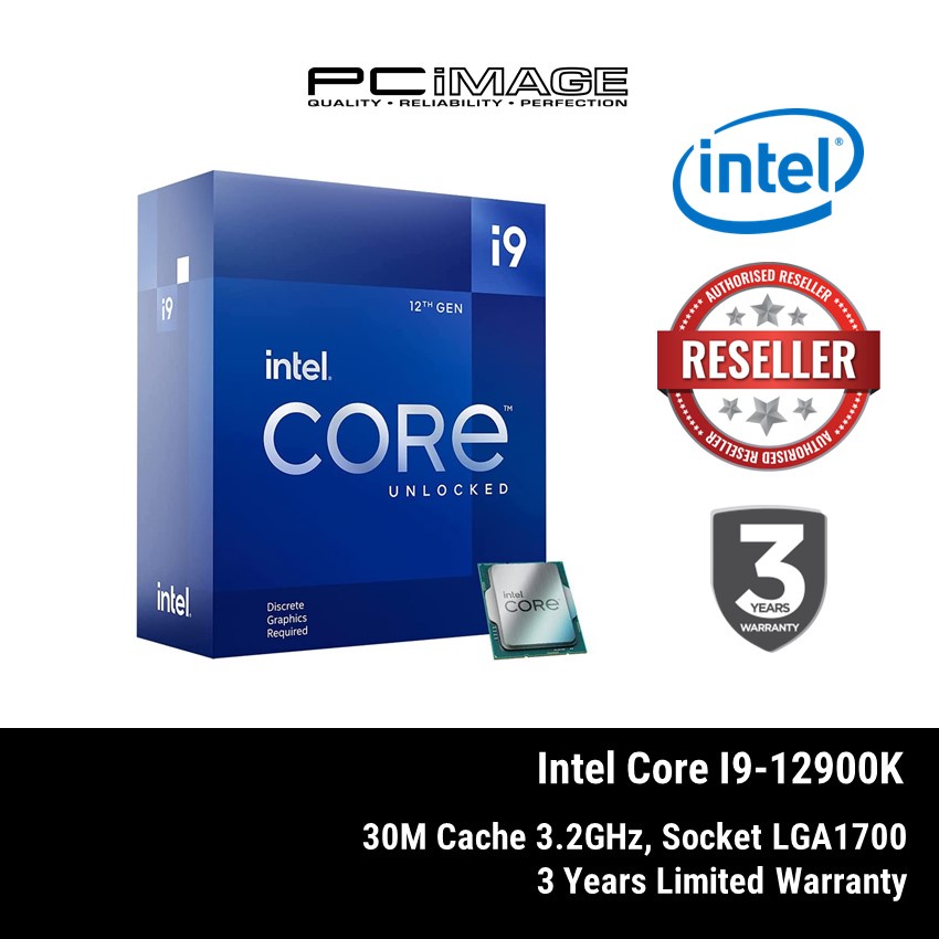 INTEL CORE I9-12900K, 3.2GHZ, 16C/24T, 30MB CACHE, LGA 1700 PROCESSOR | Shopee Malaysia