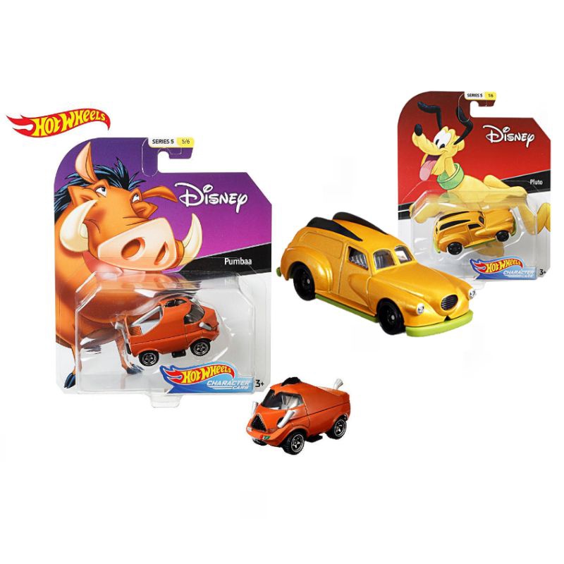 Hot Wheels Disney Characters Pluto Pumba Car Toys diecast | Shopee Malaysia