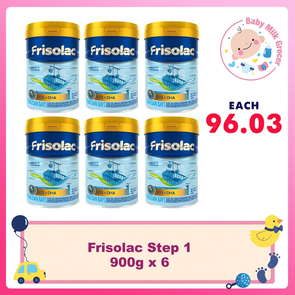 Frisolac Step 1 ( 900g x 6 ) | Shopee Malaysia