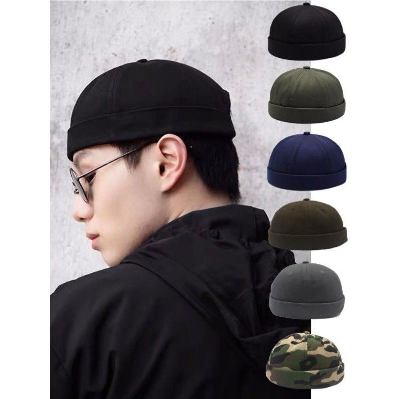 Korean Style Topi Kopiah Viral Trend Baru Modern Topiah Songkok Roll ...