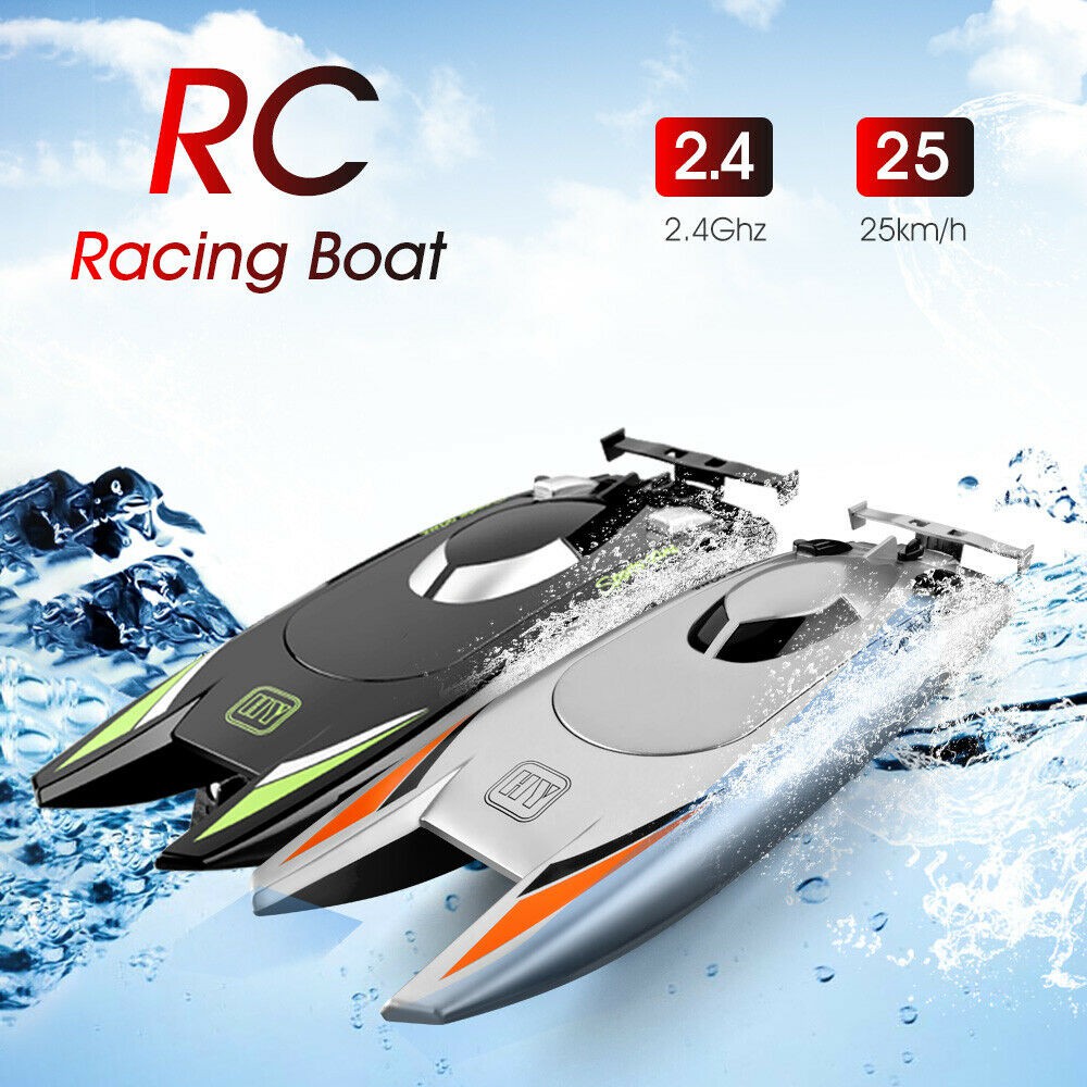 Remote Control Speed Boat 25km/h 2.4Ghz Kapal Remote Control High Speed ...