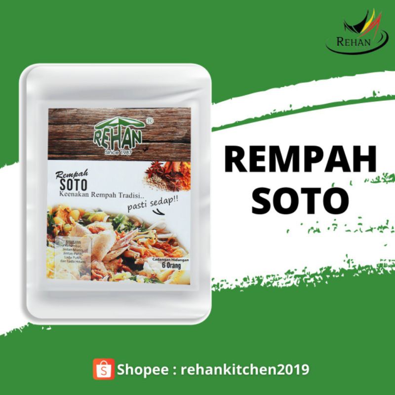 REHAN Rempah Soto Spices (50g) | Shopee Malaysia