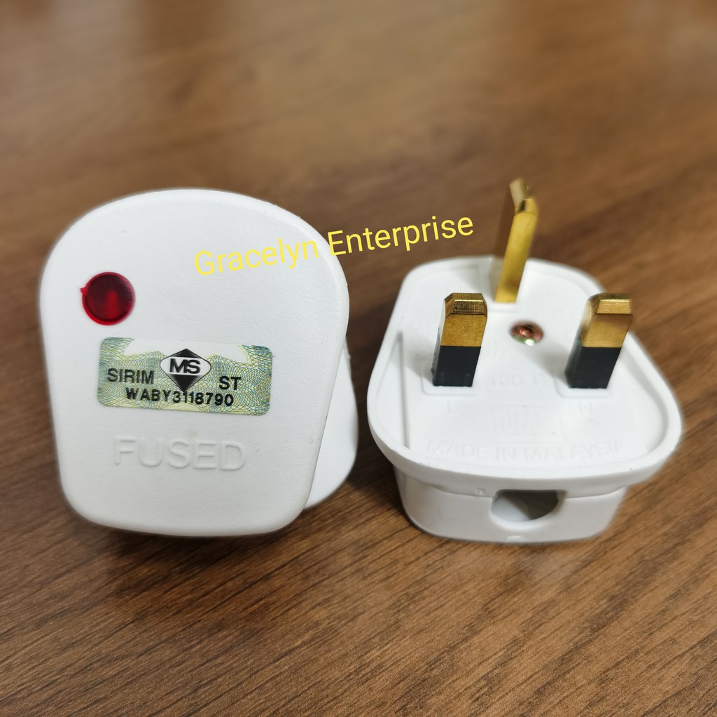 UMS 13A Plug Top With Neon Light (SIRIM) | Shopee Malaysia