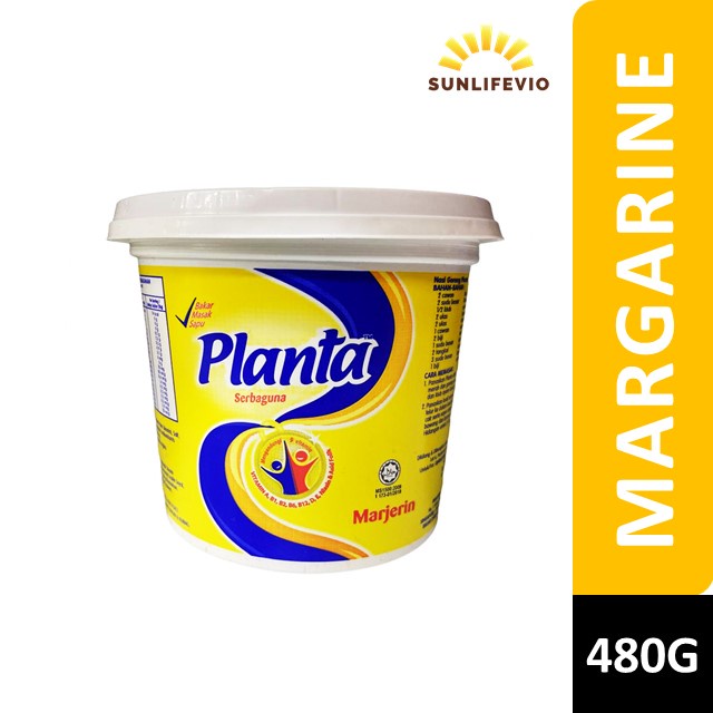 PLANTA MARGARINE | PLANTA MARJERIN 480GM | Shopee Malaysia