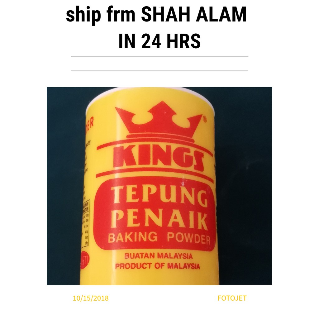 TEPUNG PENAIK / BAKING POWDER [READY STOCK] | Shopee Malaysia