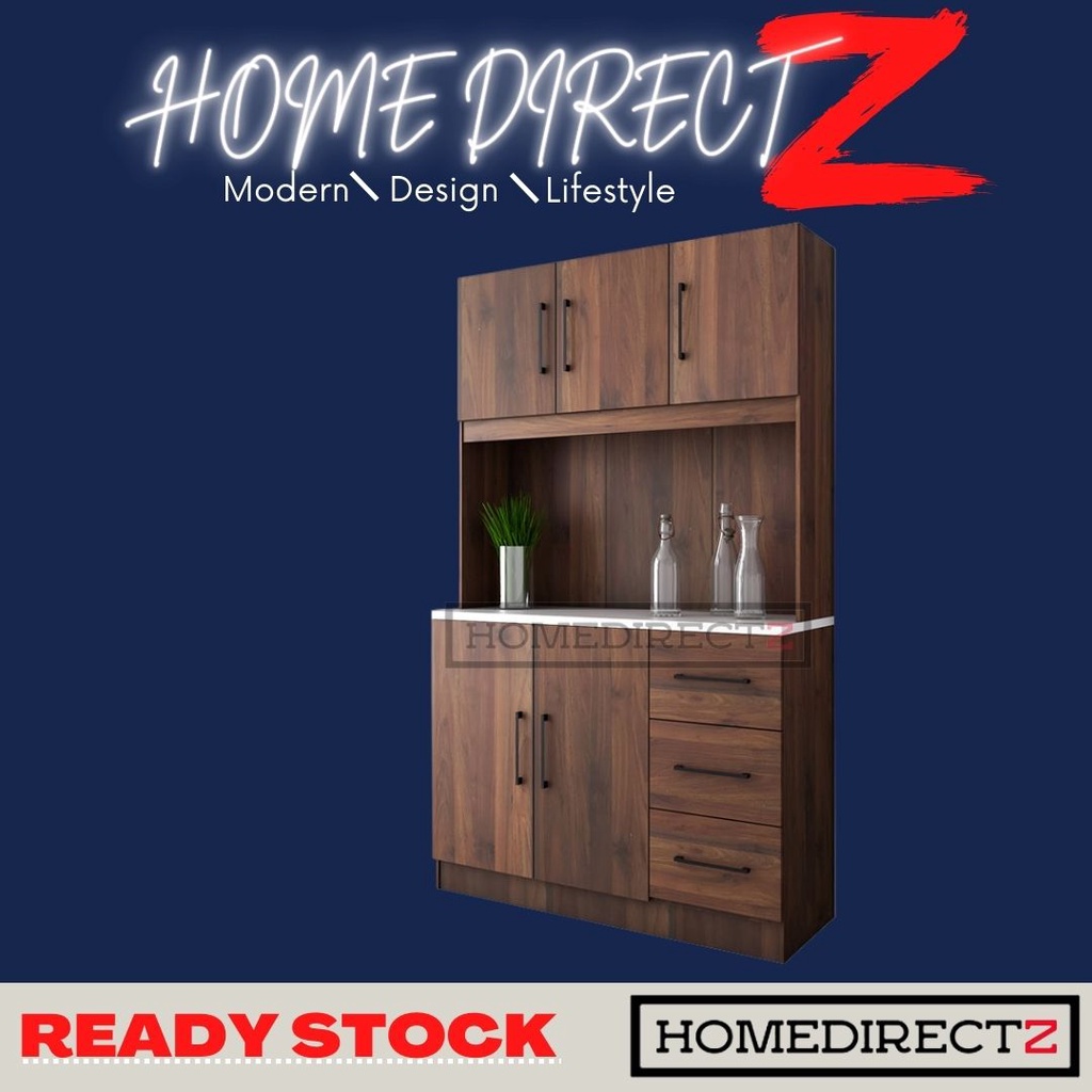 HDZ Kitchen Cabinets Tall Unit Kitchen Storage Kabinet Dapur Almari ...
