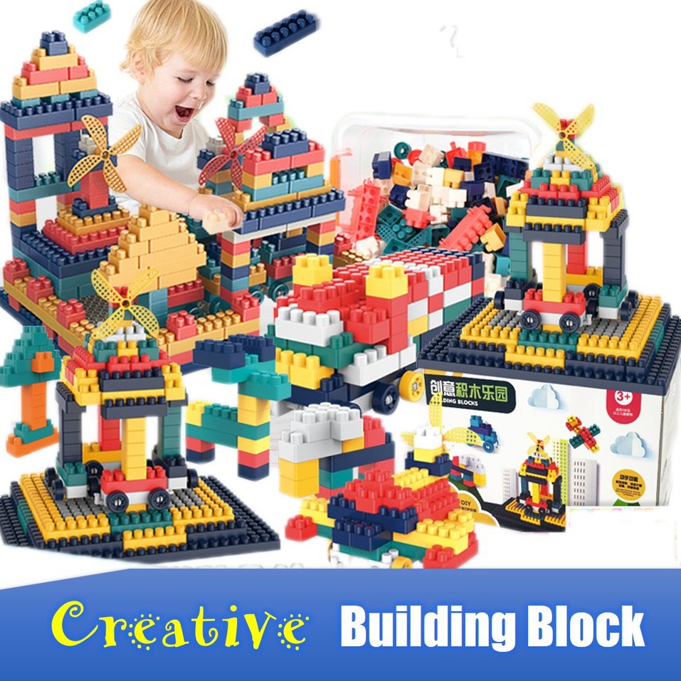 Inatreehouse. Building Colorful Blocks, Creative Building Lego, Blok ...