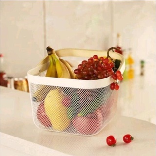 Multi Purpose Basket White/Pink/Gray/Green Kaison Raga Besi Bakul Roti ...
