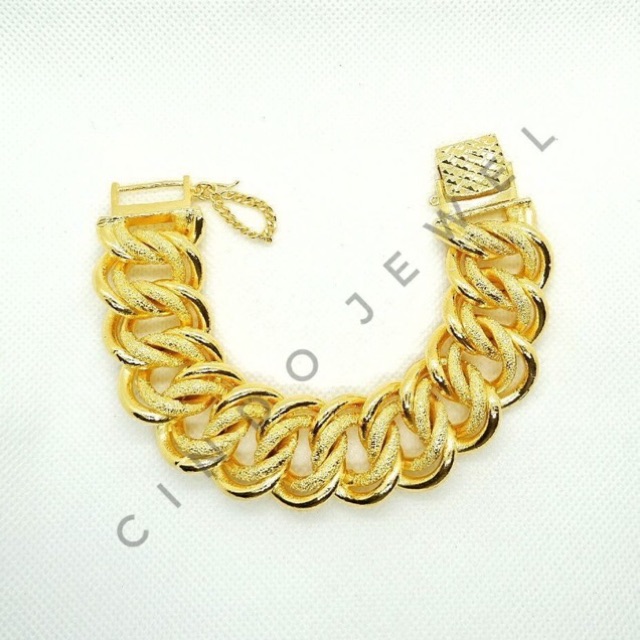GELANG COCO 2.5CM EMAS BANGKOK CANGKUK PETAK RM84 | Shopee Malaysia
