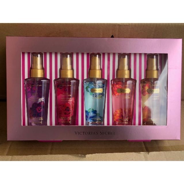 Victoria Secret Perfume Box Gift Set 5 In 1 | Shopee Malaysia