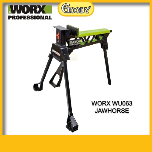 WORX WU063 Professional Portable Clamping Workstation Jawhorse ...