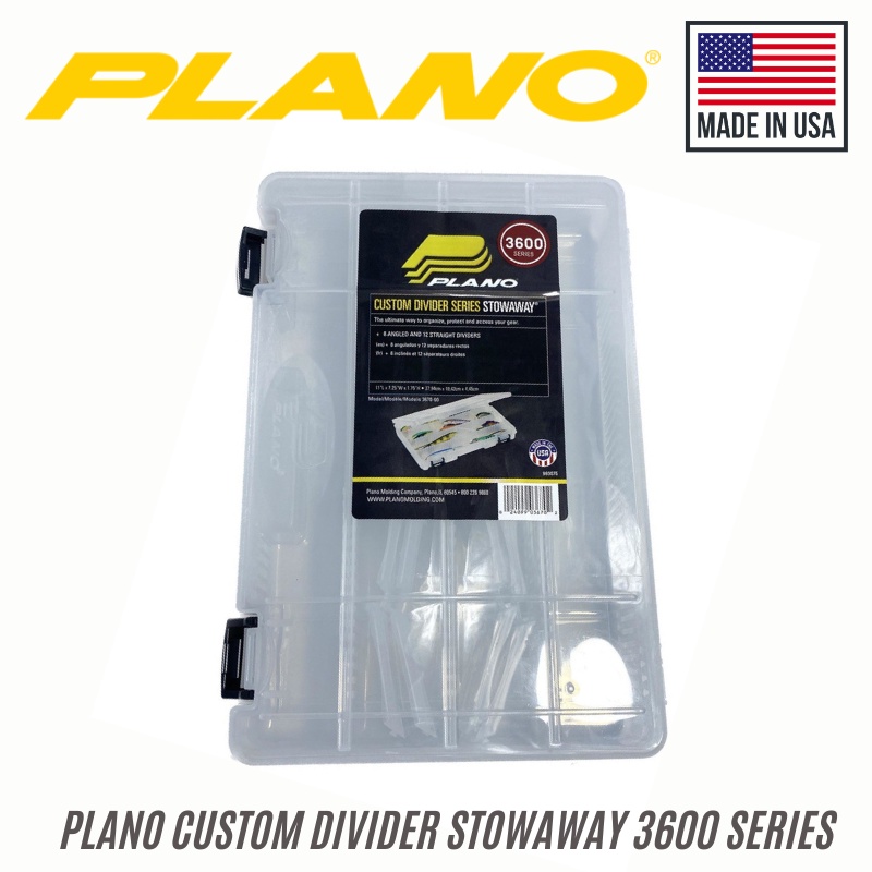 Plano Custom Divider Stowaway 3600 Tackle Box Series | Shopee Malaysia