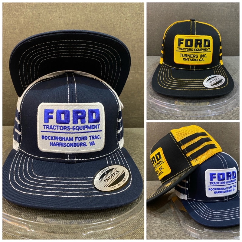 🔥 Vintage 🔥 Cap Snapback FORD, Cap FORD Tractors-Equipment,Topi FORD ...