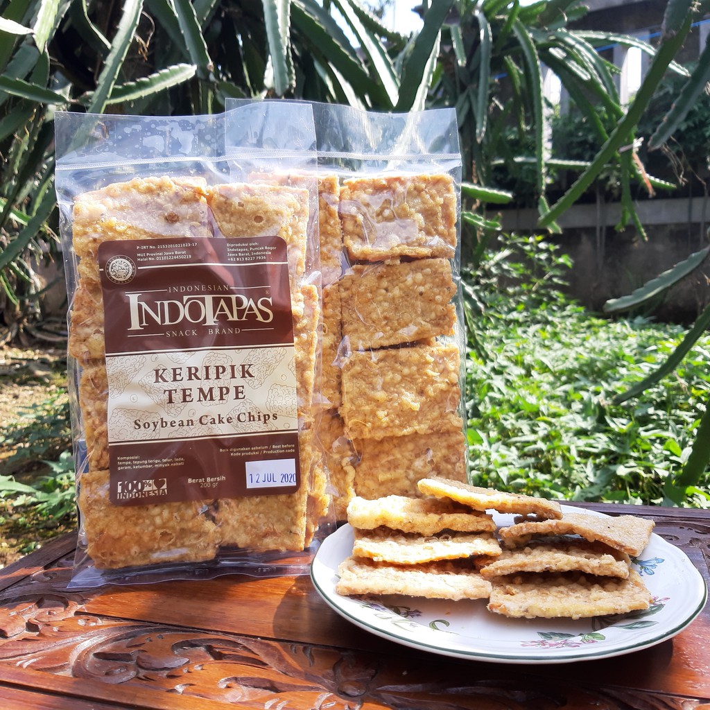 Kripik Tempe IndoTapas (Ready Stock) | Shopee Malaysia