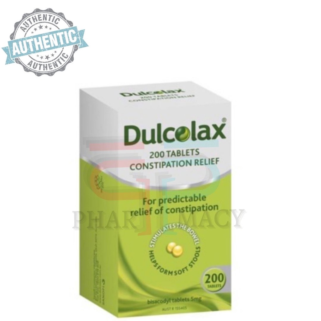DULCOLAX 5MG TABS 200S | Shopee Malaysia
