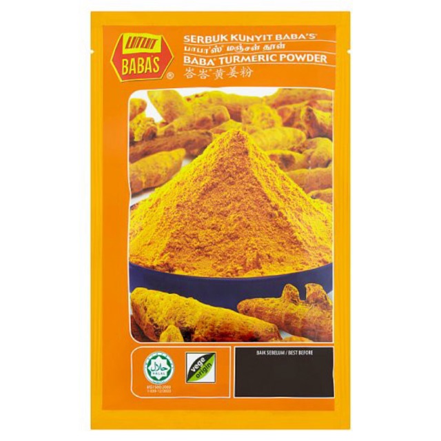 Baba’s Serbuk Kunyit / Baba’s Turmeric powder 125g | Shopee Malaysia