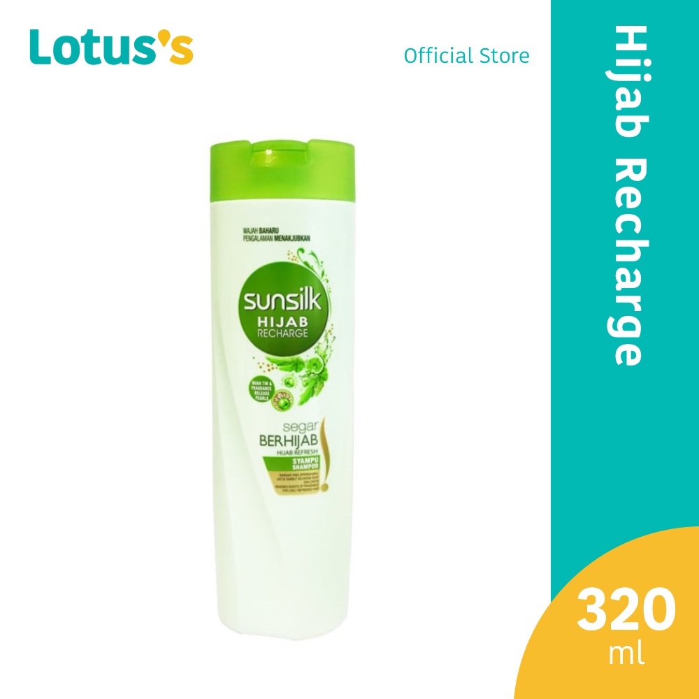Sunsilk Hijab Recharge Hijab Refresh Shampoo 320ml | Shopee Malaysia