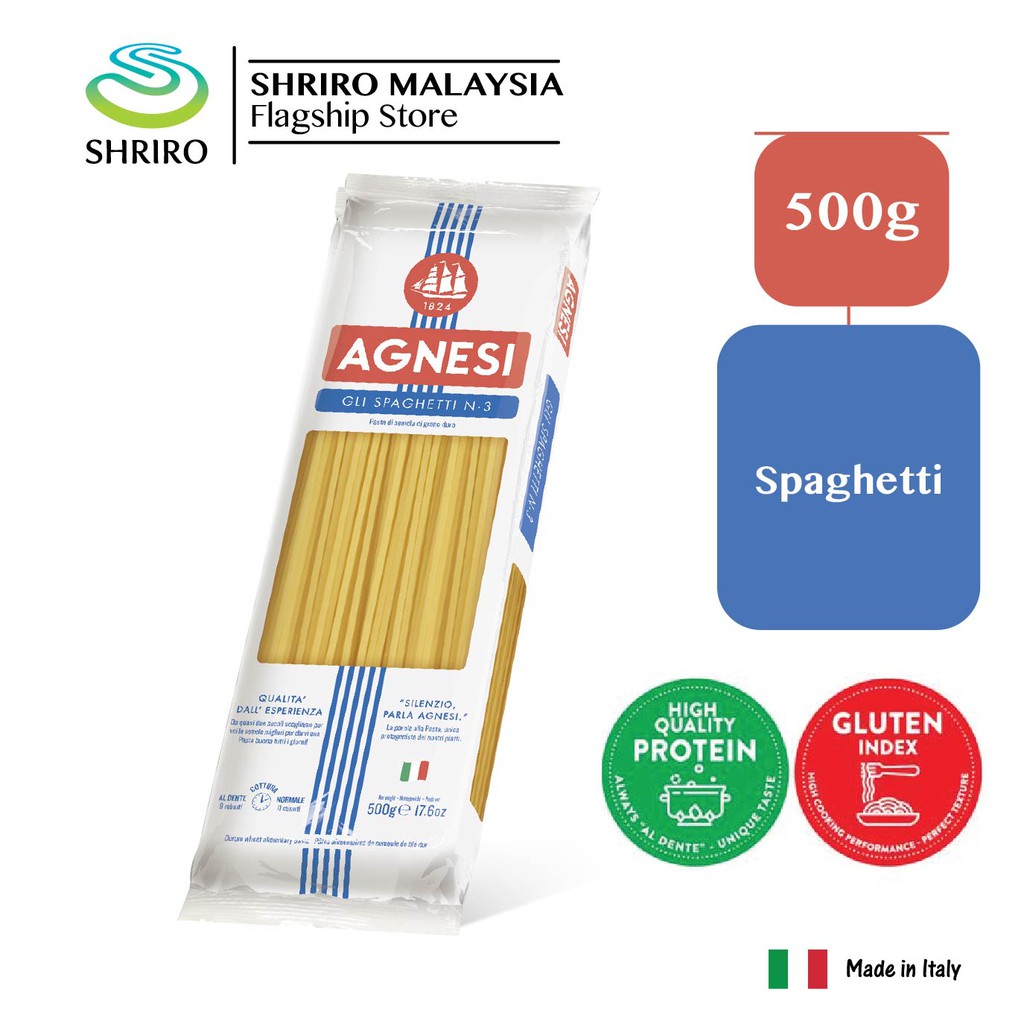 AGNESI Spaghetti (500g) | Shopee Malaysia