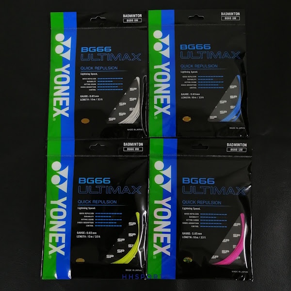 YONEX String BG66 ULTIMAX ( Original ) Made in Japan | Shopee Malaysia