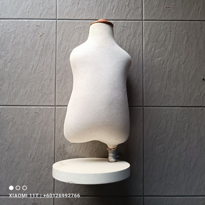 used patung boneka baju kanak toddler child mannequin torso clothes ...