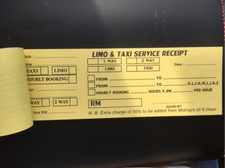 💥LIMITED PROMOTION FAST SELLING Taxi Receipt book BUKU RESIT TAXI LIMO ...