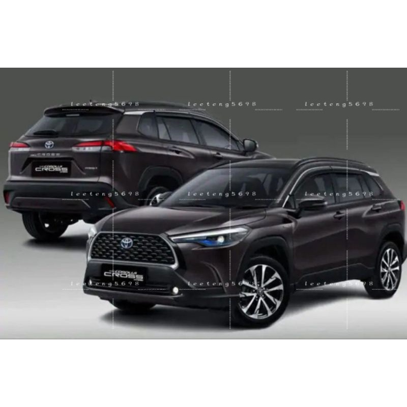 TOYOTA Corolla Cross Front and Rear Logo | Shopee Malaysia
