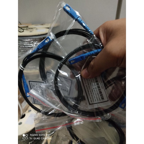 Pre connectorized Fiber Patch Cord SC/UPC( Blue core ) single mode | Shopee Malaysia