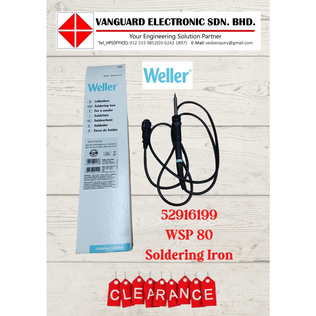 Weller WSP 80 Soldering Iron 52916199 | Shopee Malaysia