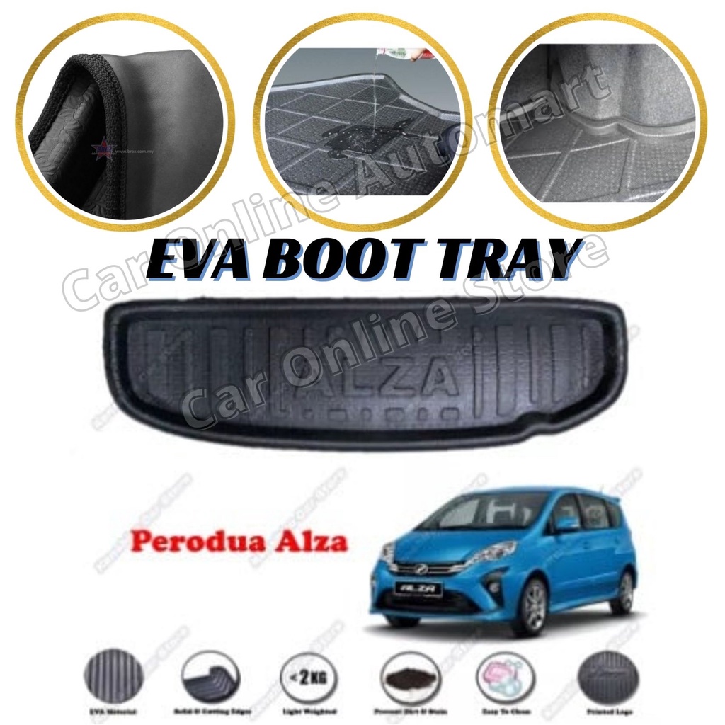 PERODUA ALZA EVA Luggage Boot Cargo Trunk Tray | Shopee Malaysia