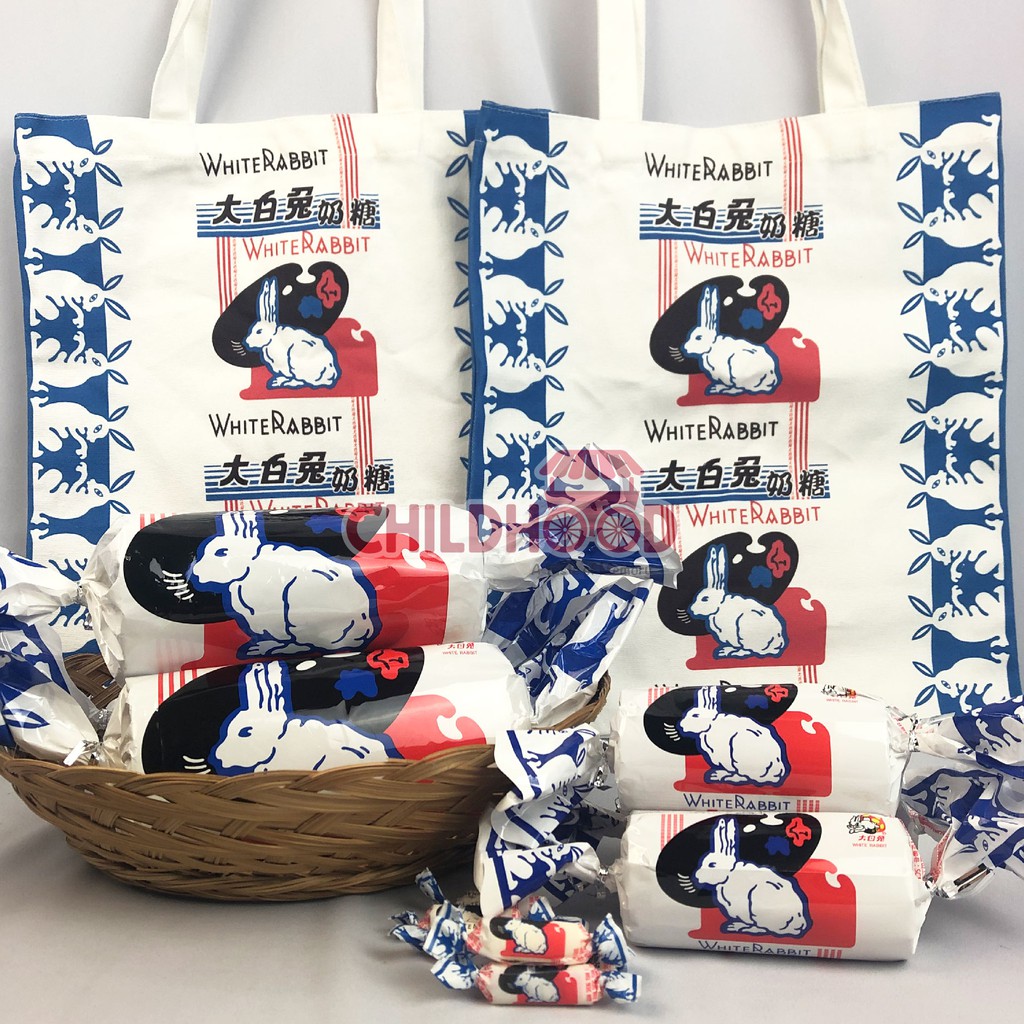Childhood Snack ️The Iconic White Rabbit Milk Candy 🍶🍼 Gula Susu Rabbit ...