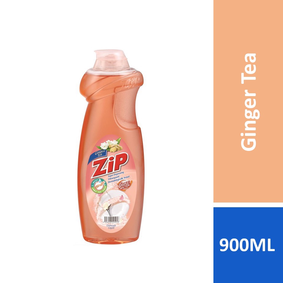 Zip Liquid Dishwash Ginger Tea 900ml | Shopee Malaysia