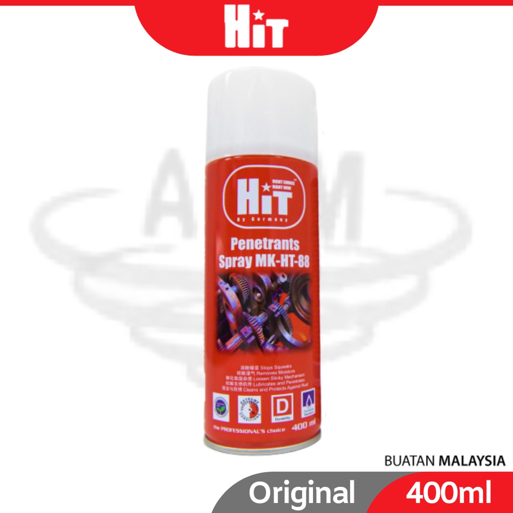 HIT Penetrants Spray HT-88 Rust Remover Removal Penghapus Hilang Buang ...