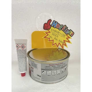 Roberlo Multiplast Flexible Plastic Putty 1kg with 1 tube hardener ...