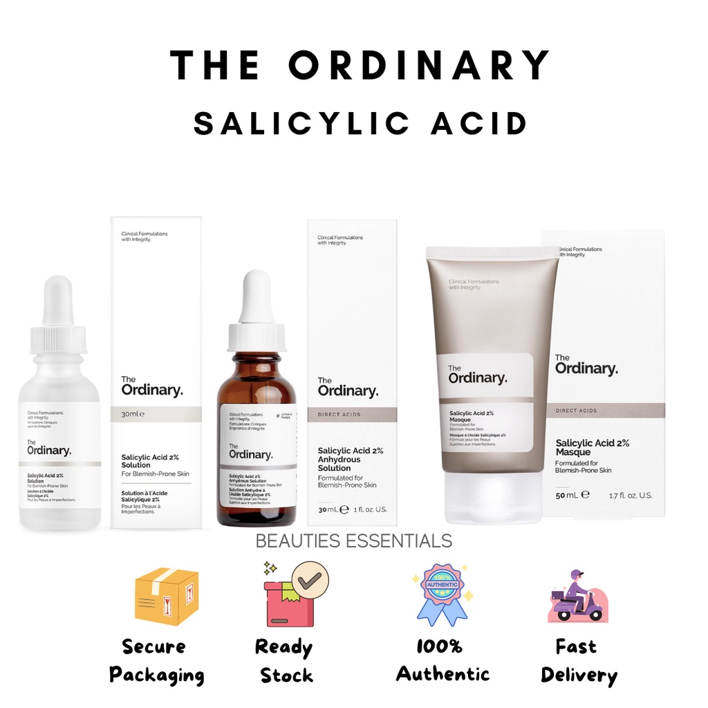 [READY STOCK/ AUTHENTIC] The Ordinary Salicylic Acid 2% Solution ...