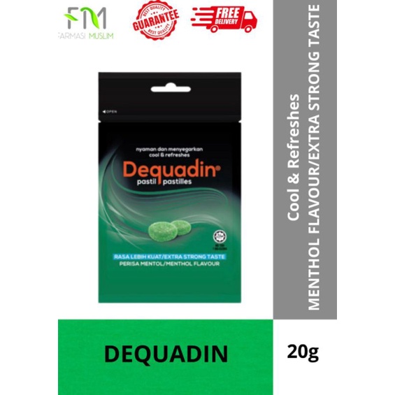 DEQUADIN PASTILLES ASSORTED FLAVOUR ( 20g) | Shopee Malaysia
