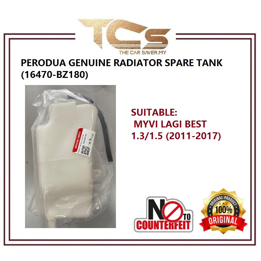 PERODUA GENUINE RADIATOR SPARE TANK (MYVI LAGI BEST)16470-BZ180 ...