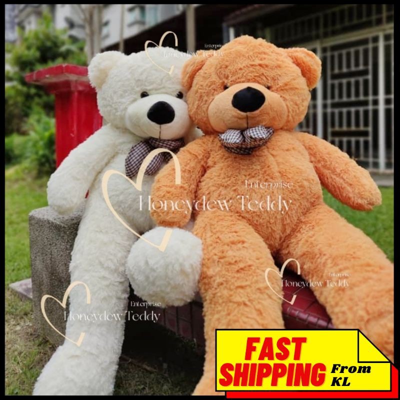 [STOCK in KL] 120cm Giant Teddy Bear Besar Murah For Girl Plushies Soft ...