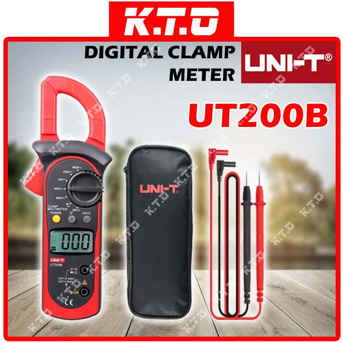 UNI-T UT-200B DIGITAL CLAMP 600AMP METER MULTIMETER | Shopee Malaysia